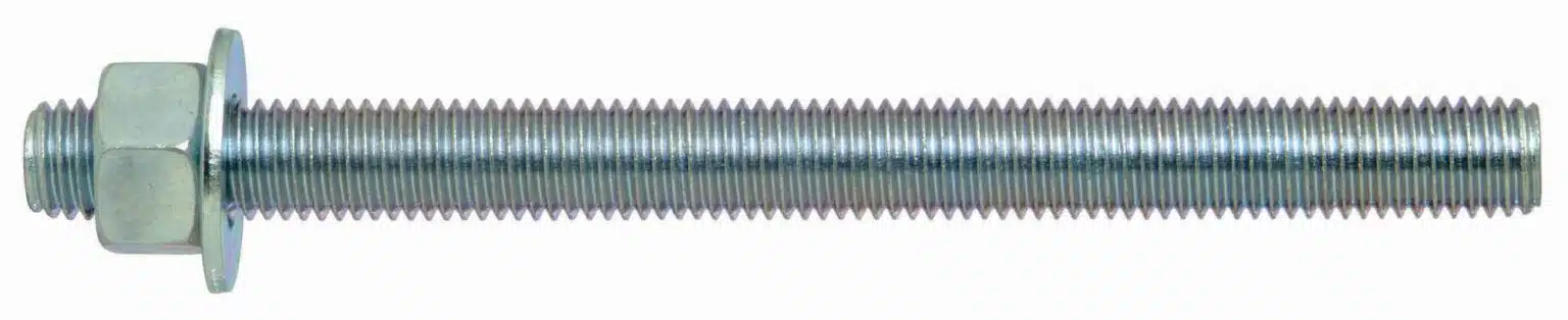 Anchor Rod Assemblies: ISO Grade 5.8 Steel Rod -Zinc Plated - UCAN ...