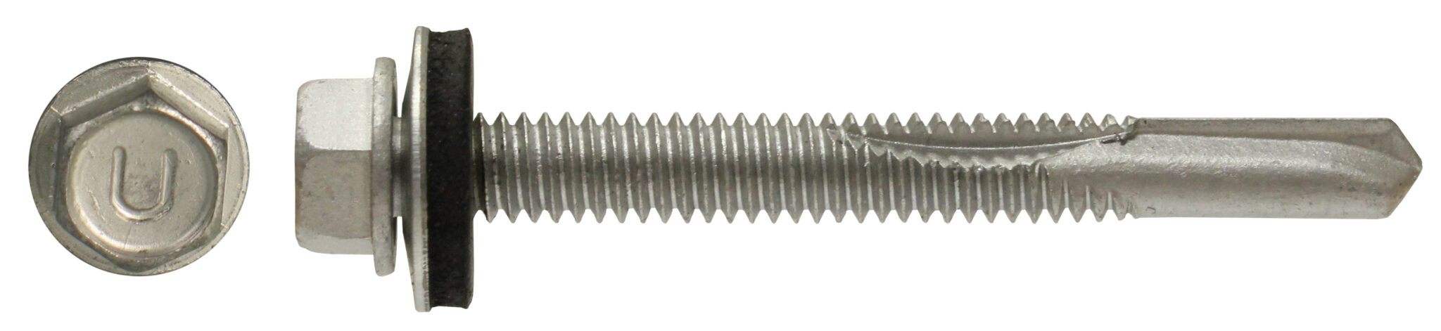 U-DRILLS® Heavy Gauge - Hex Washer Head - RUSPRO® Coated - Bulk Packs ...