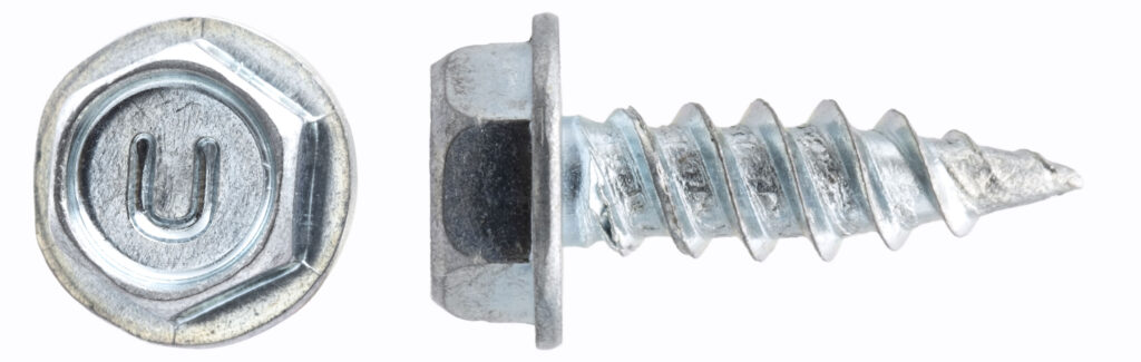 HORNET® Sharp Point Self-Piercing - Hex Washer Head - Zinc Plated ...
