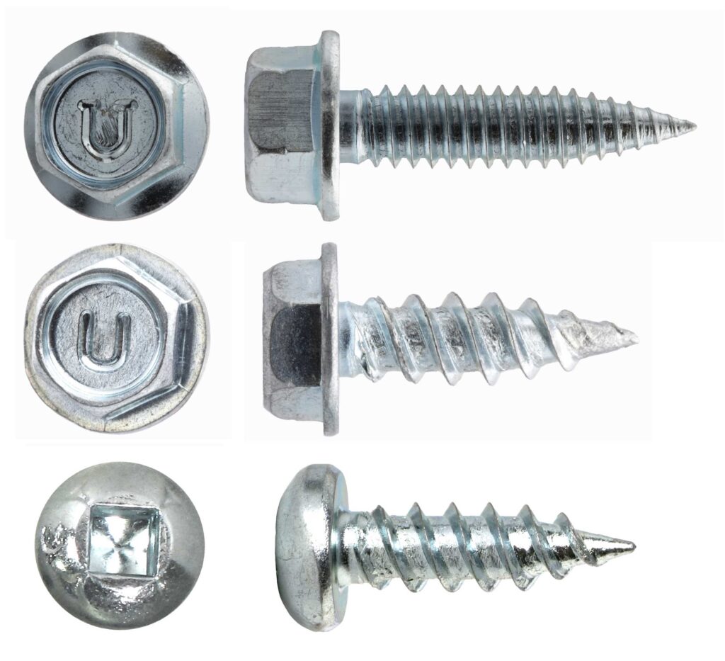 Sharp Point Screws - Jars - UCAN - Fastening Products