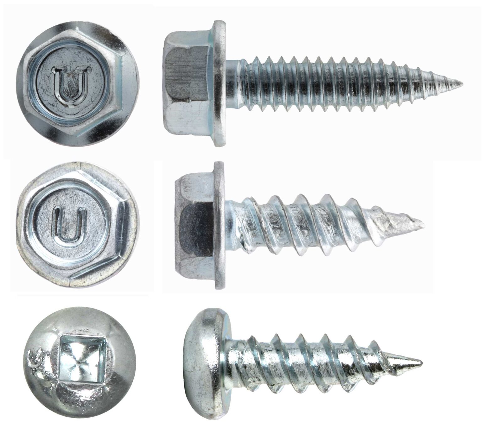 Sharp Point Screws - Jars - UCAN - Fastening Products