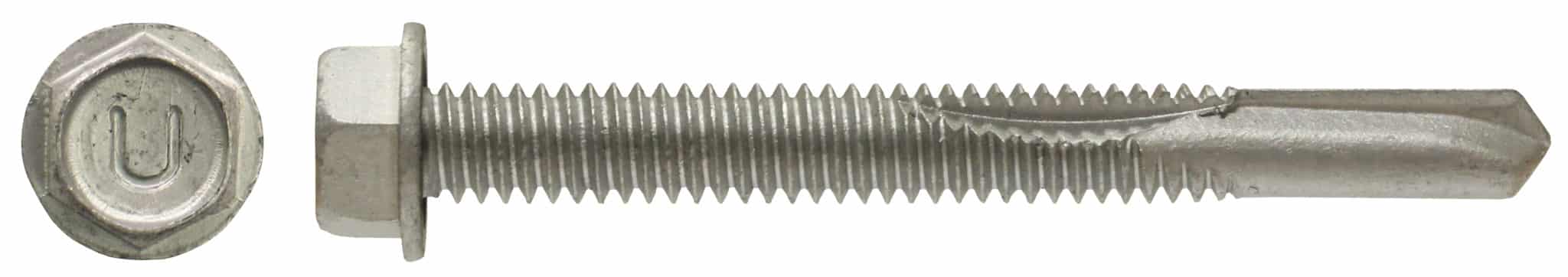 U-DRILLS® Heavy Gauge - Hex Washer Head - RUSPRO® Coated - Bulk Packs ...