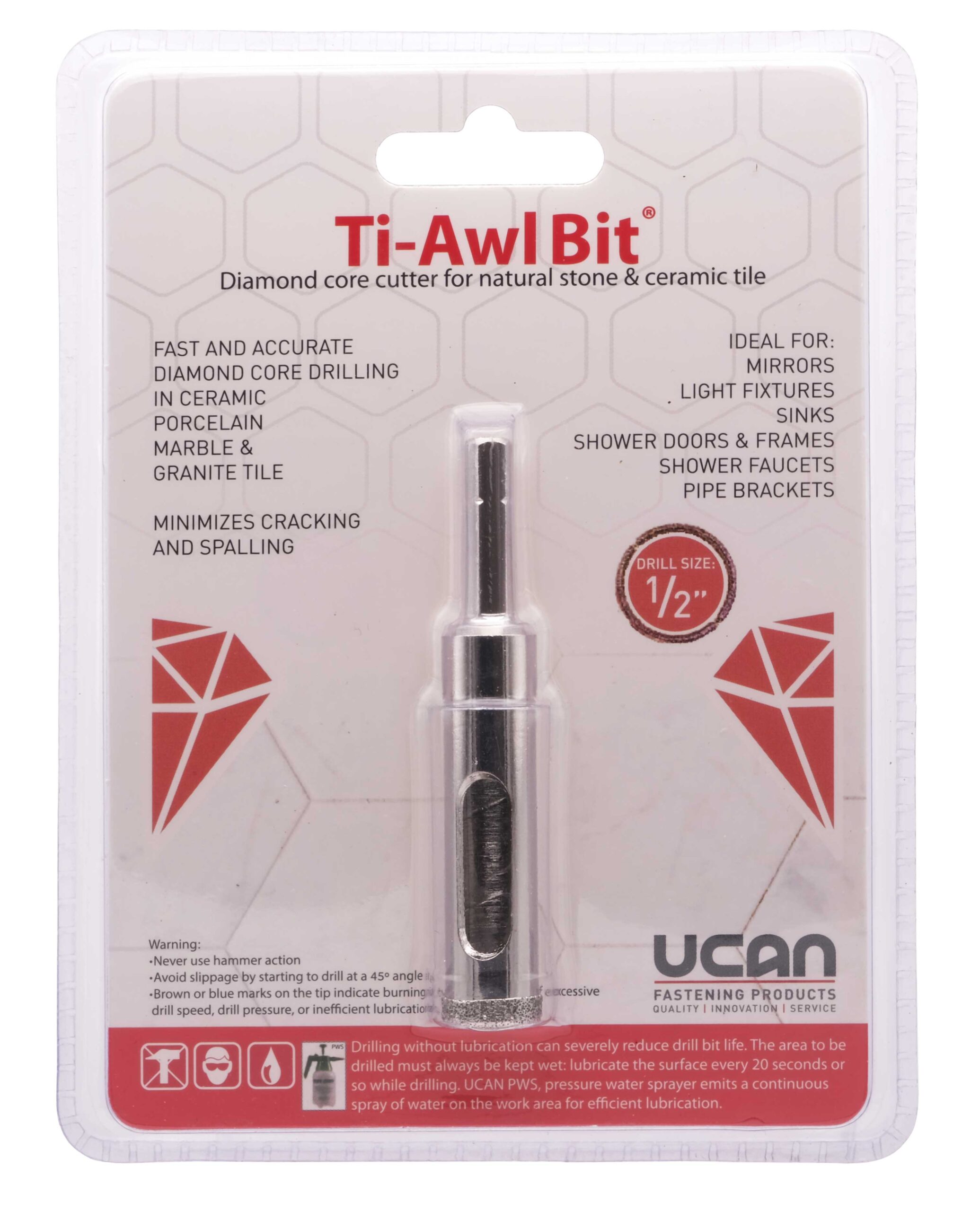 Ti-Awl® Tile Bit System - UCAN - Fastening Products