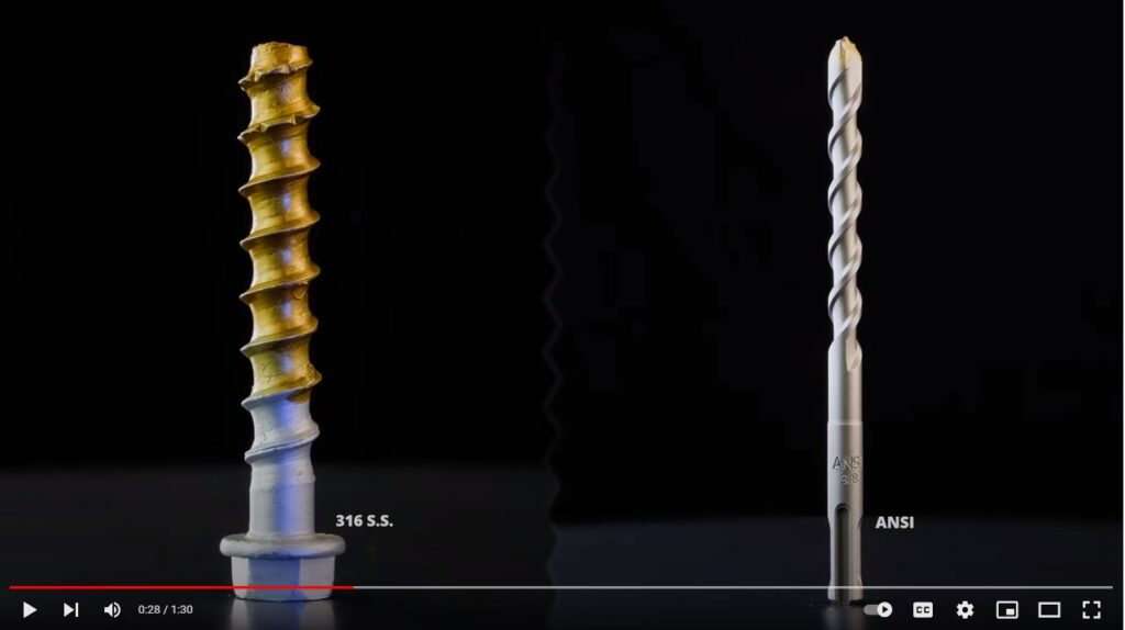 UCAN TORPEDO® Bolt - Carbon Steel Mechanical Galvanized - ASTER SCREW ...