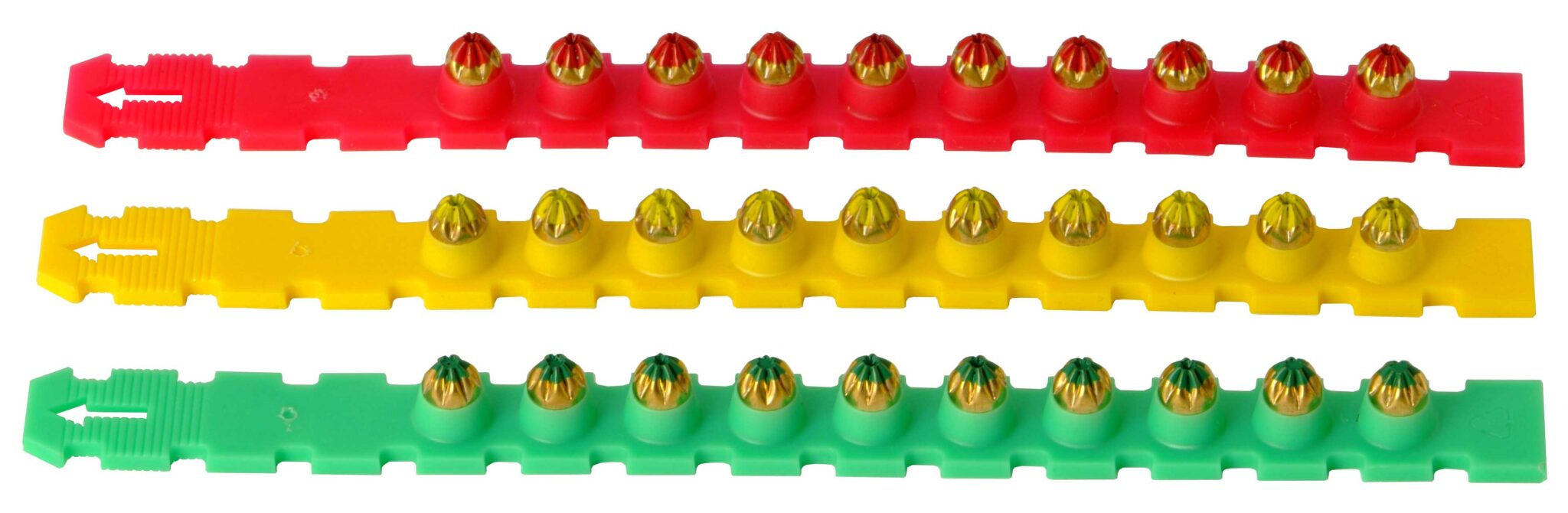 Power Loads: .27 Cal. In Plastic Strips - UCAN - Fastening Products