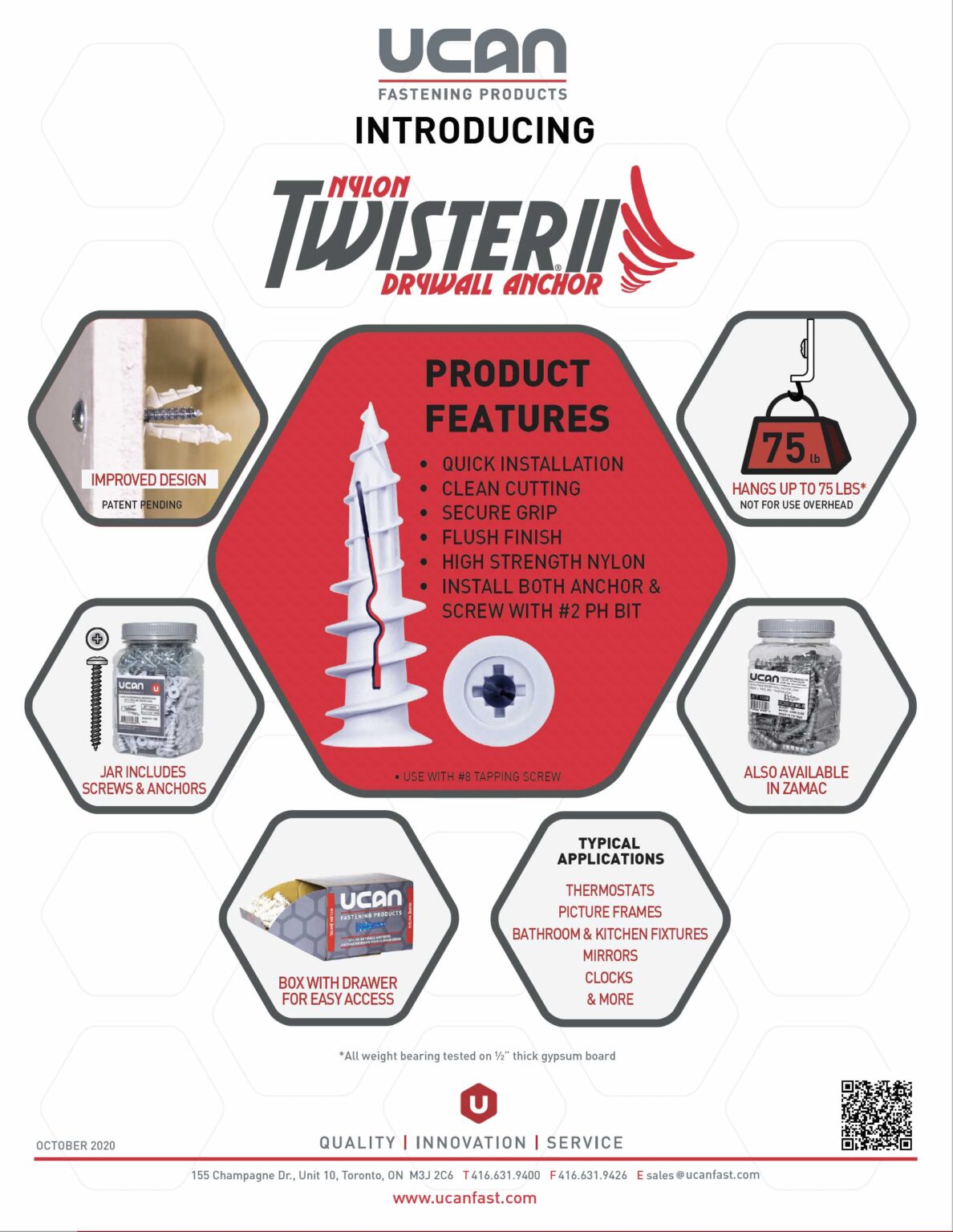 Marketing Materials - UCAN - Fastening Products