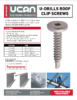 Info Sheets - UCAN - Fastening Products